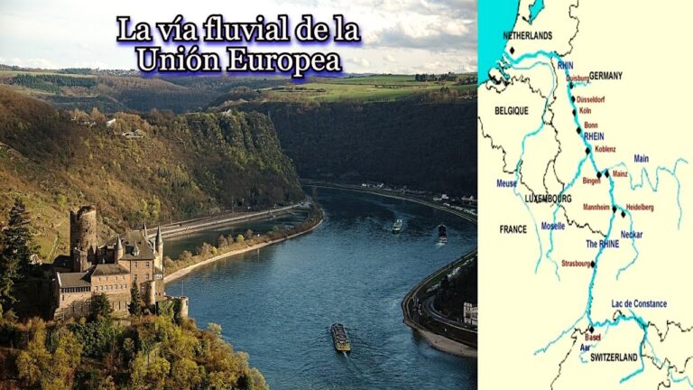 ¿Dónde está el río Rhin? Descubre su ubicación y características ...