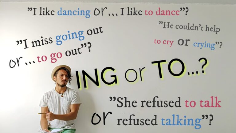 Lista Completa de Verbos en ING y To Infinitive: Aprende a Usarlos ...