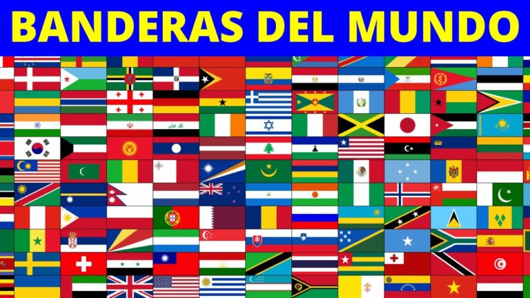 Lista Completa de Banderas del Mundo: Conoce los Símbolos de Cada País ...